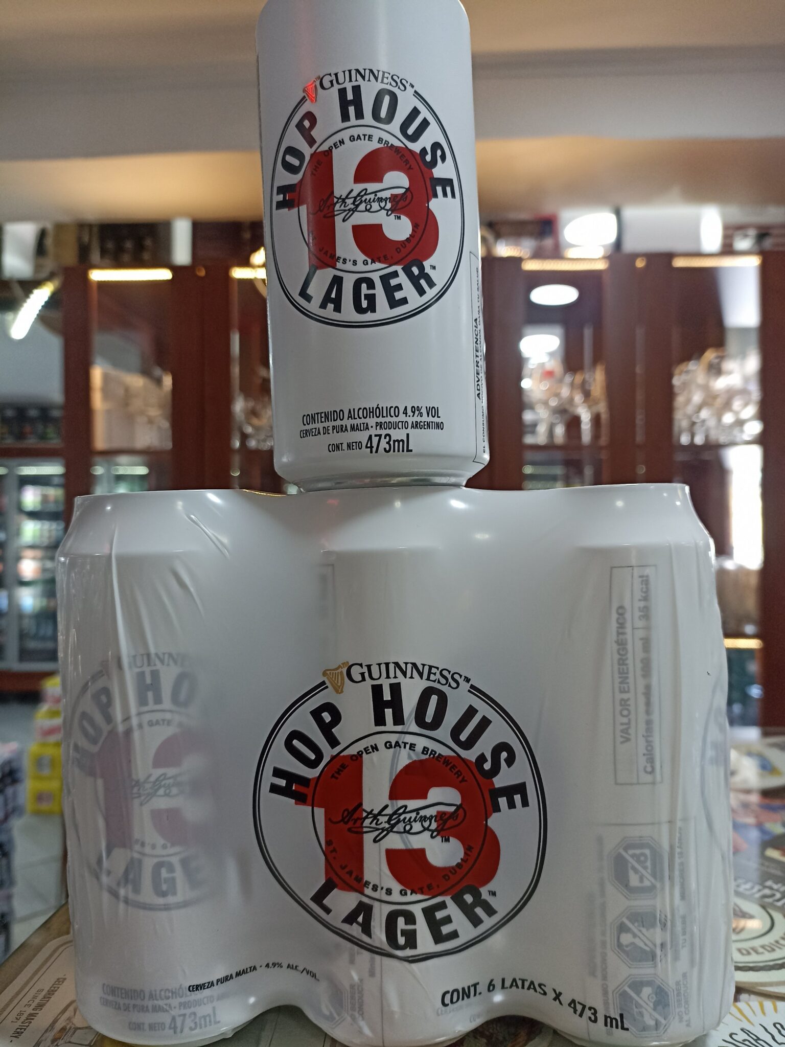 Guinness hop house 13 Lager – Cervezas del Mundo